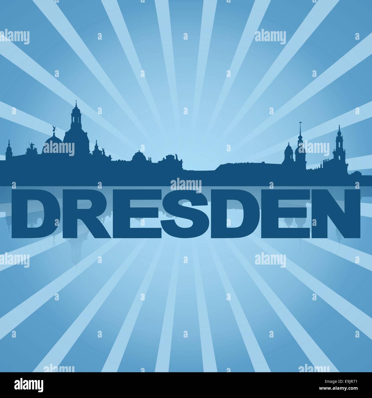 Skyline dresden Stock Vector Images - Alamy