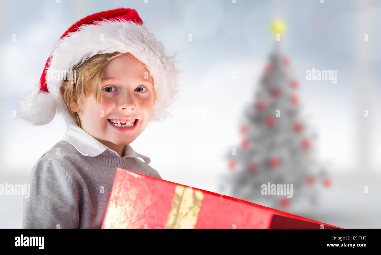 Boy opening hi-res stock photography and images - Alamy