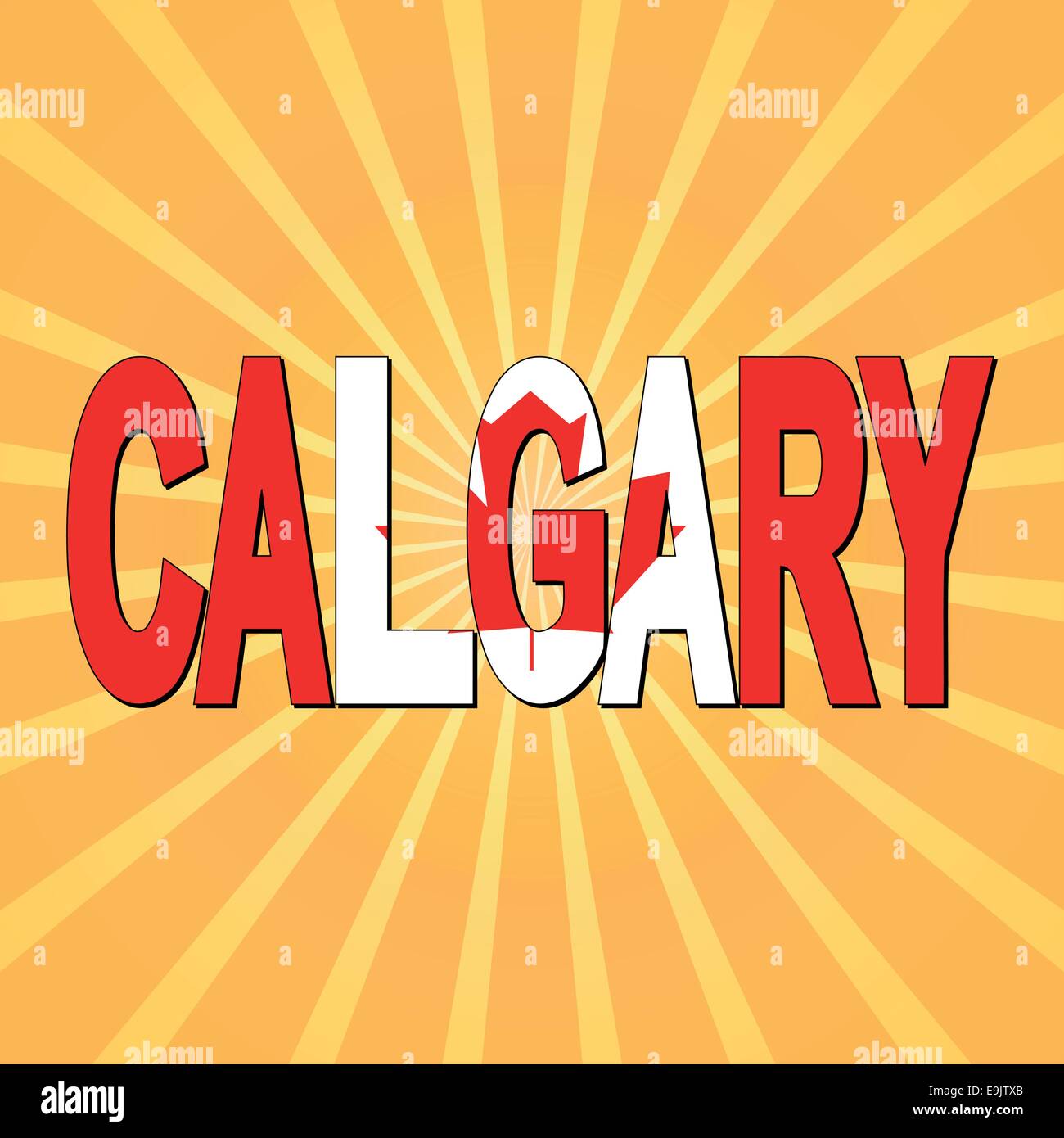 Calgary towers Stock Vector Images - Alamy