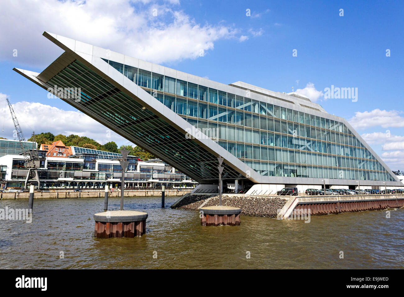 Docklands building in Hafen City, Hamburg, Germany, Europe Stock Photo ...
