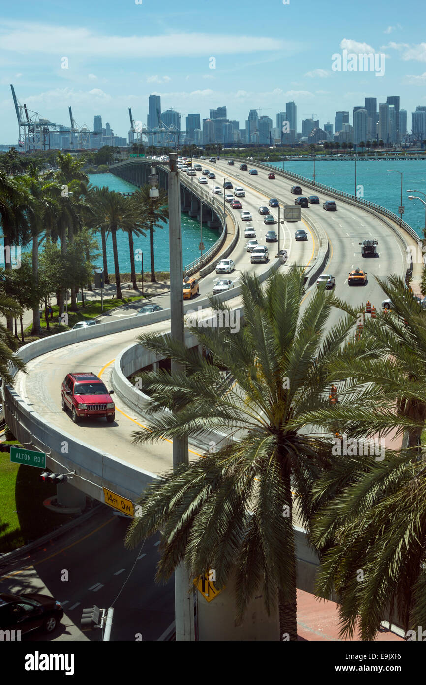 Highway miami hi-res stock photography and images - Alamy