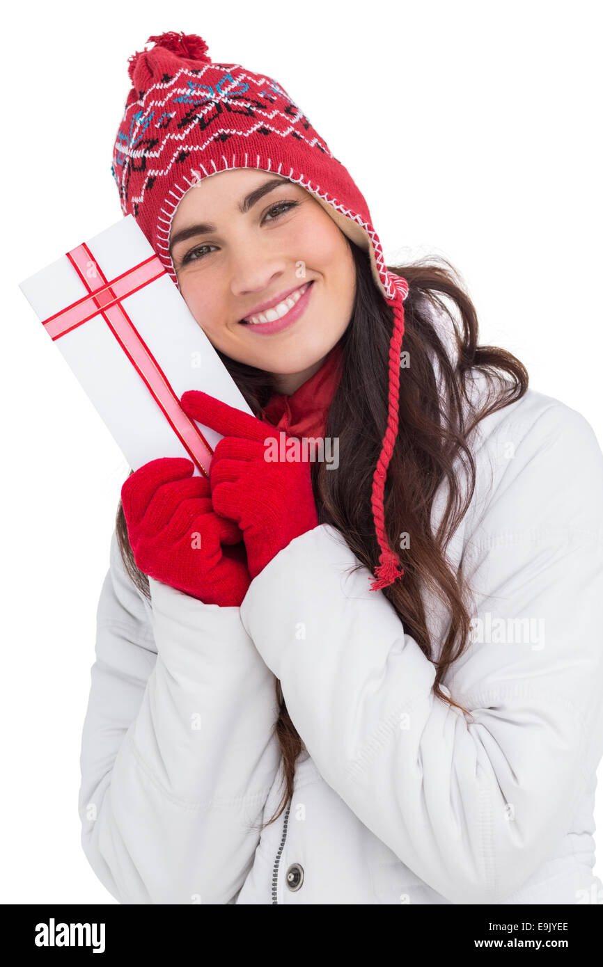 Pointing at gift hi-res stock photography and images - Alamy
