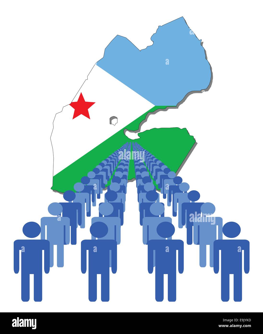 Djibouti people Stock Vector Images - Alamy