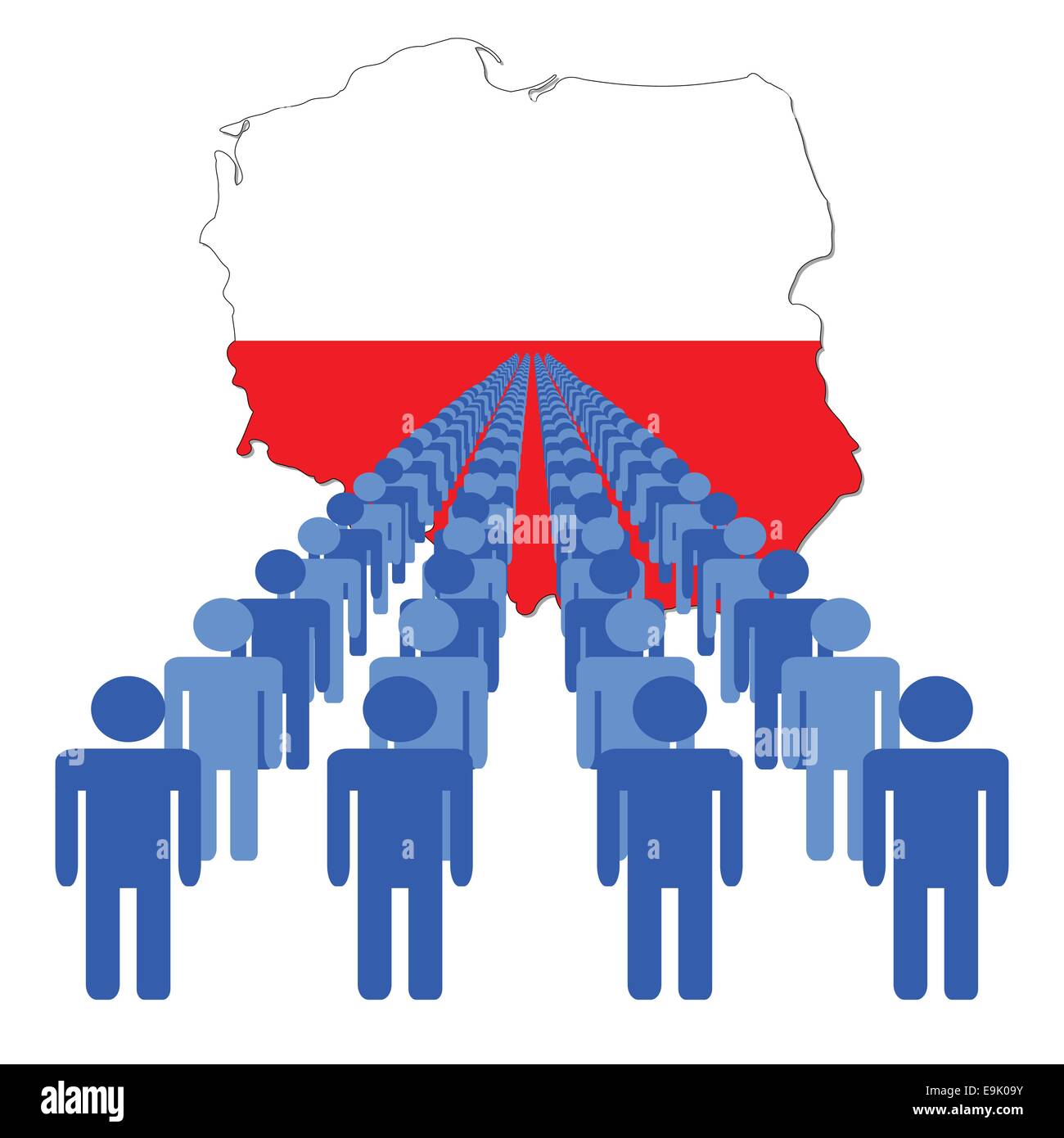 Poland map Stock Vector Images - Alamy
