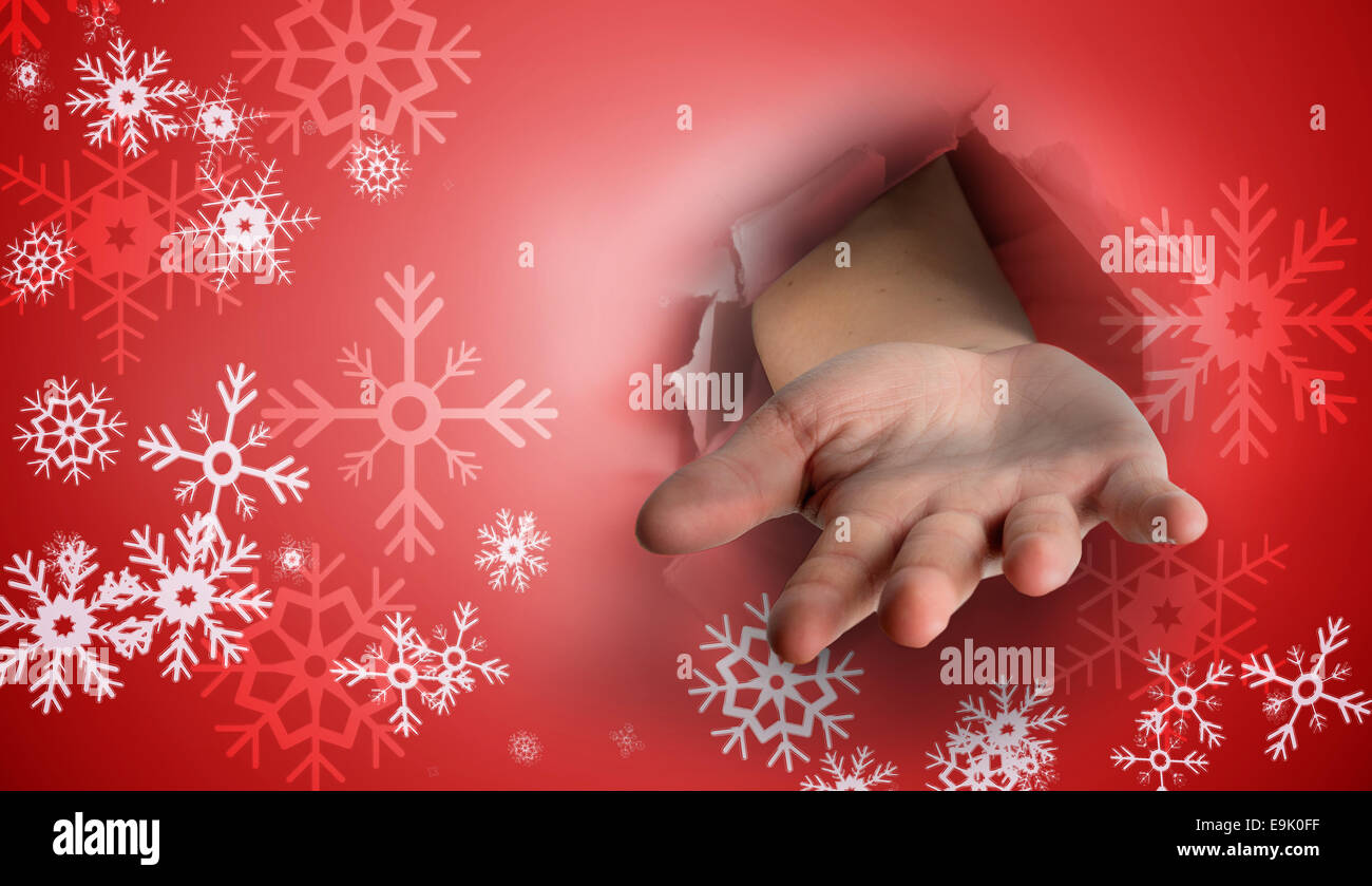 Bursting through paper hi-res stock photography and images - Alamy