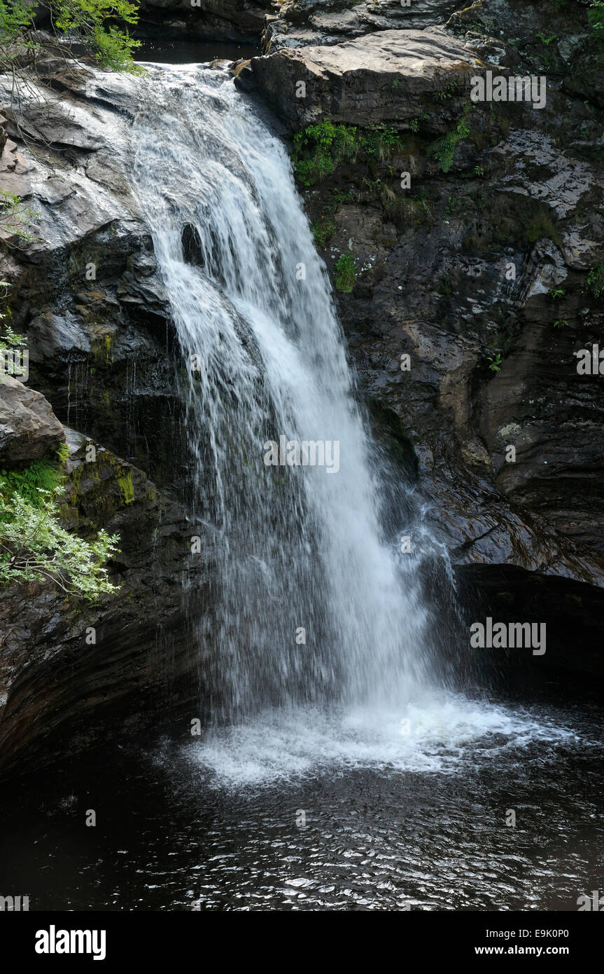 Falls of Falloch, Glen Falloch, Loch Lomond; Argyll, Scotland Stock ...