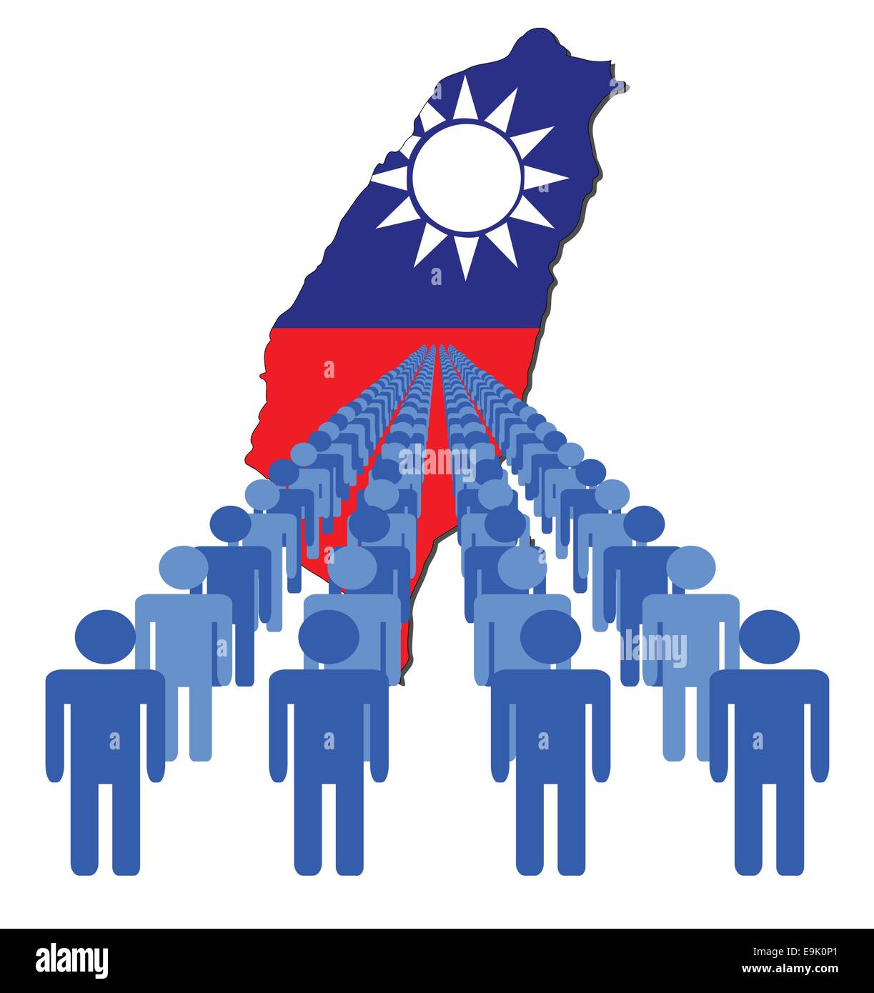 Taiwan map Stock Vector Images - Alamy