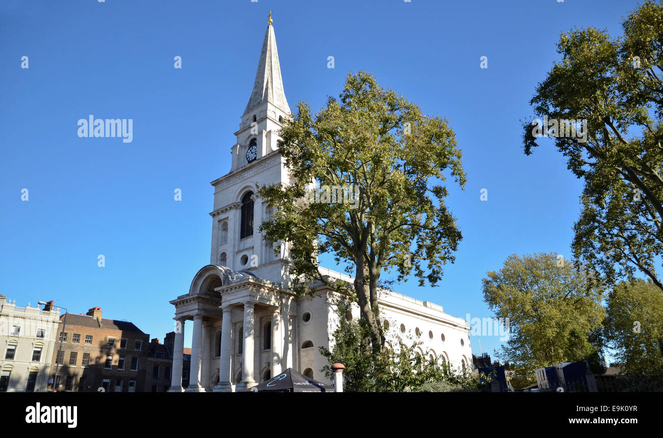 Christ church spitalfields hi-res stock photography and images - Alamy