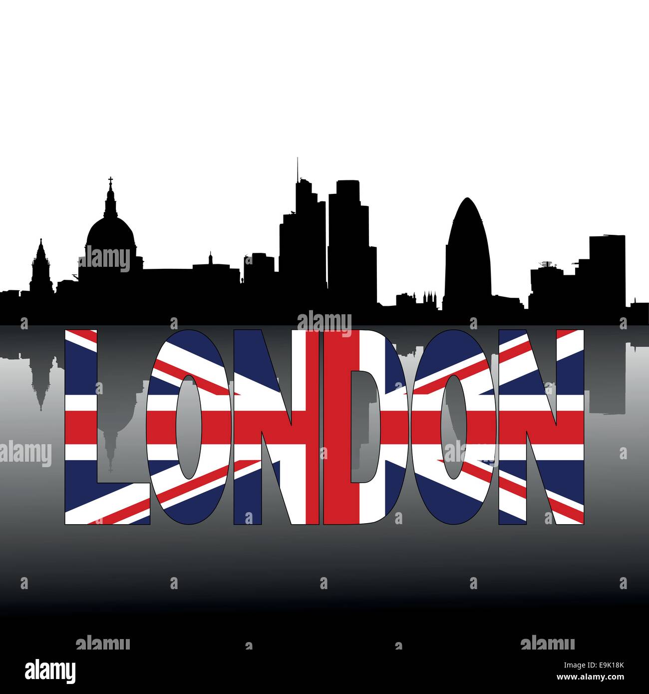 London flag hi-res stock photography and images - Alamy