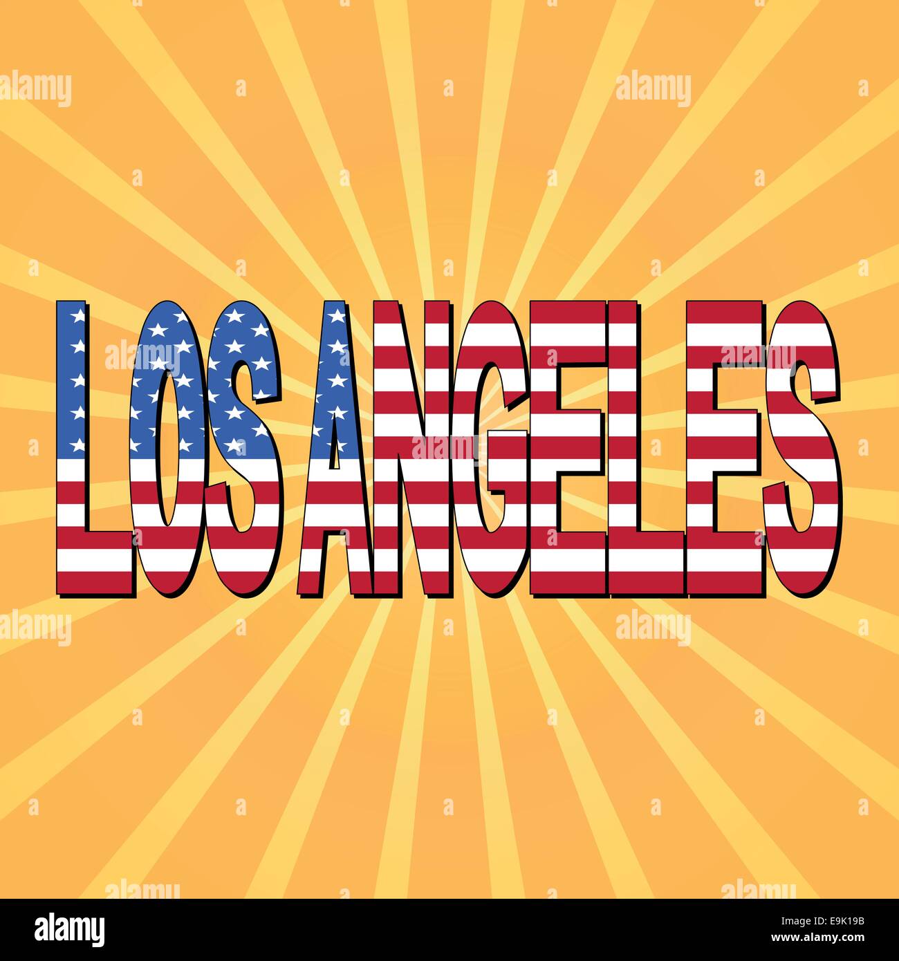 Los angeles country Stock Vector Images - Alamy