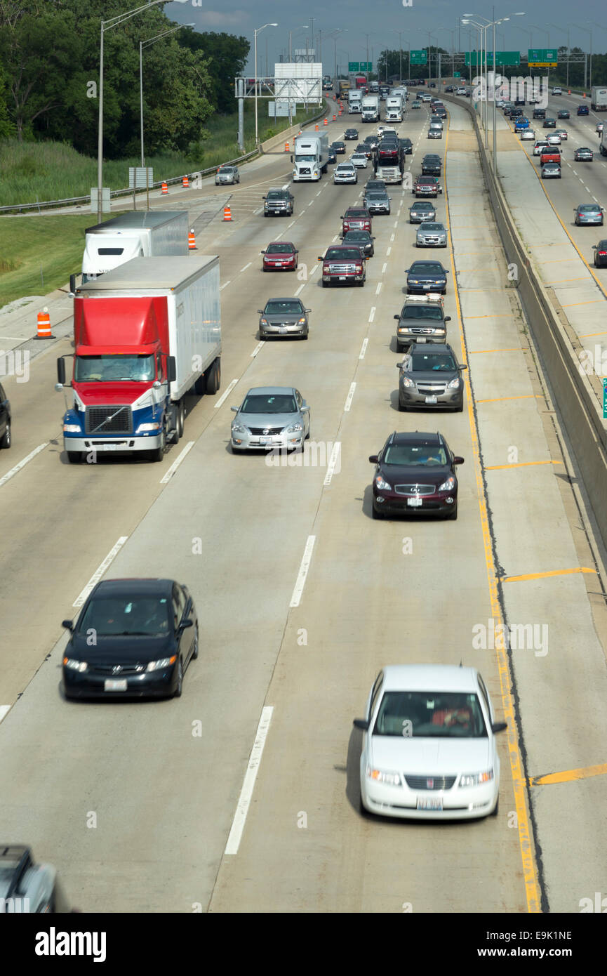 Interstate traffic usa hi-res stock photography and images - Alamy
