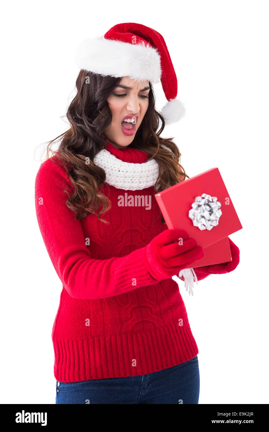 Disappointed woman present hi-res stock photography and images - Alamy