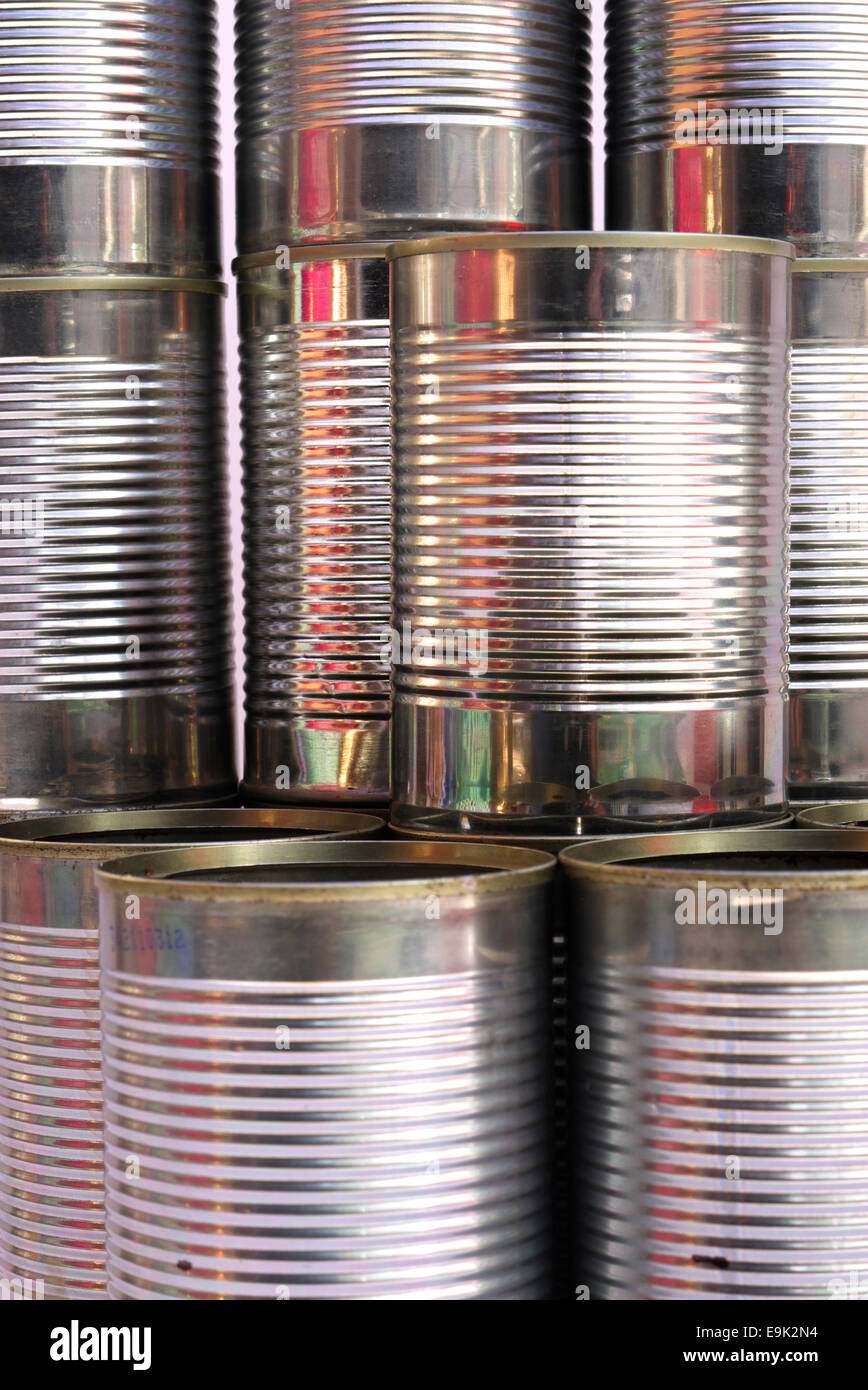Stack cans hi-res stock photography and images - Alamy