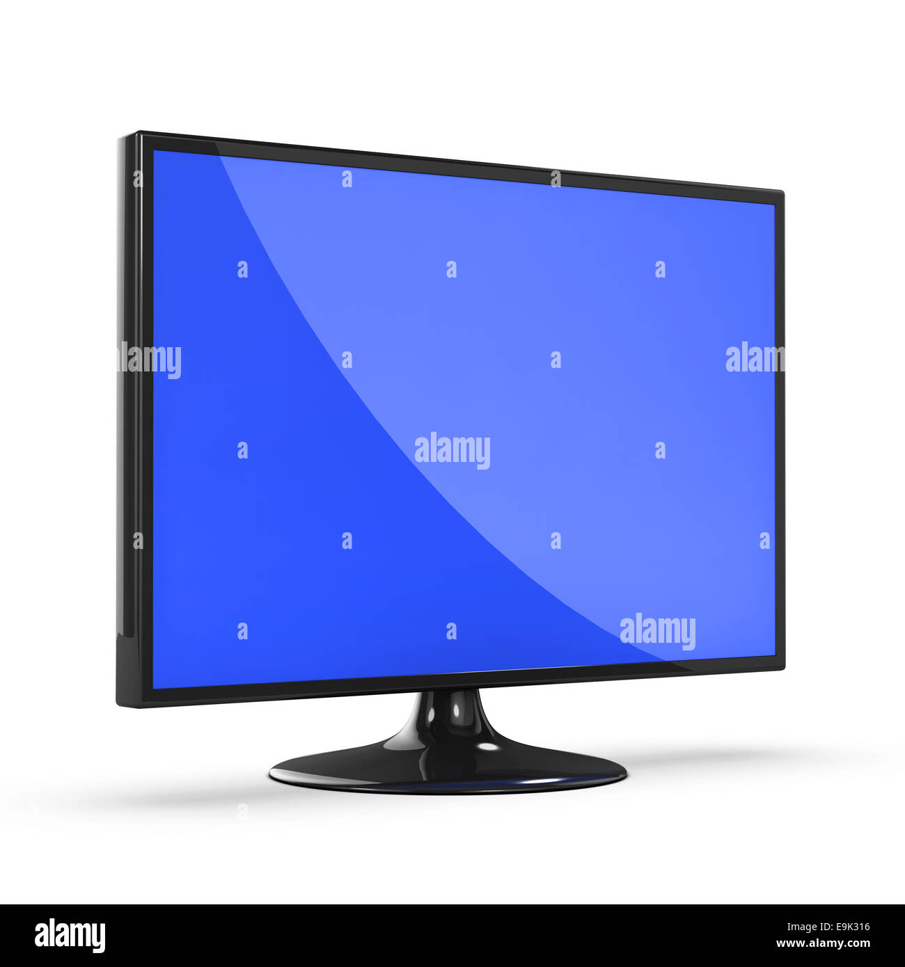 3d render of a wide screen LCD television monitor Stock Photo - Alamy
