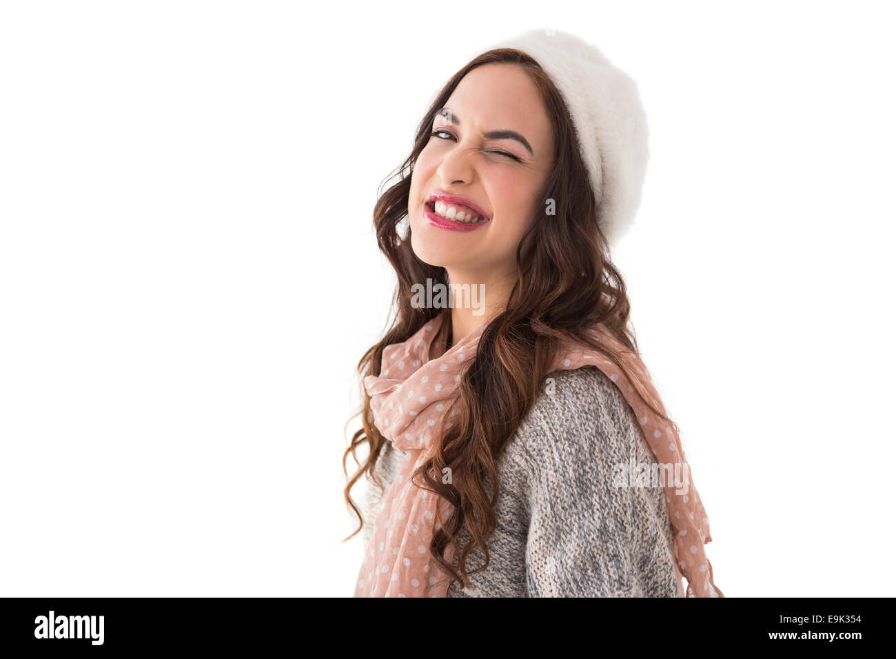 Winking eye hi-res stock photography and images - Alamy