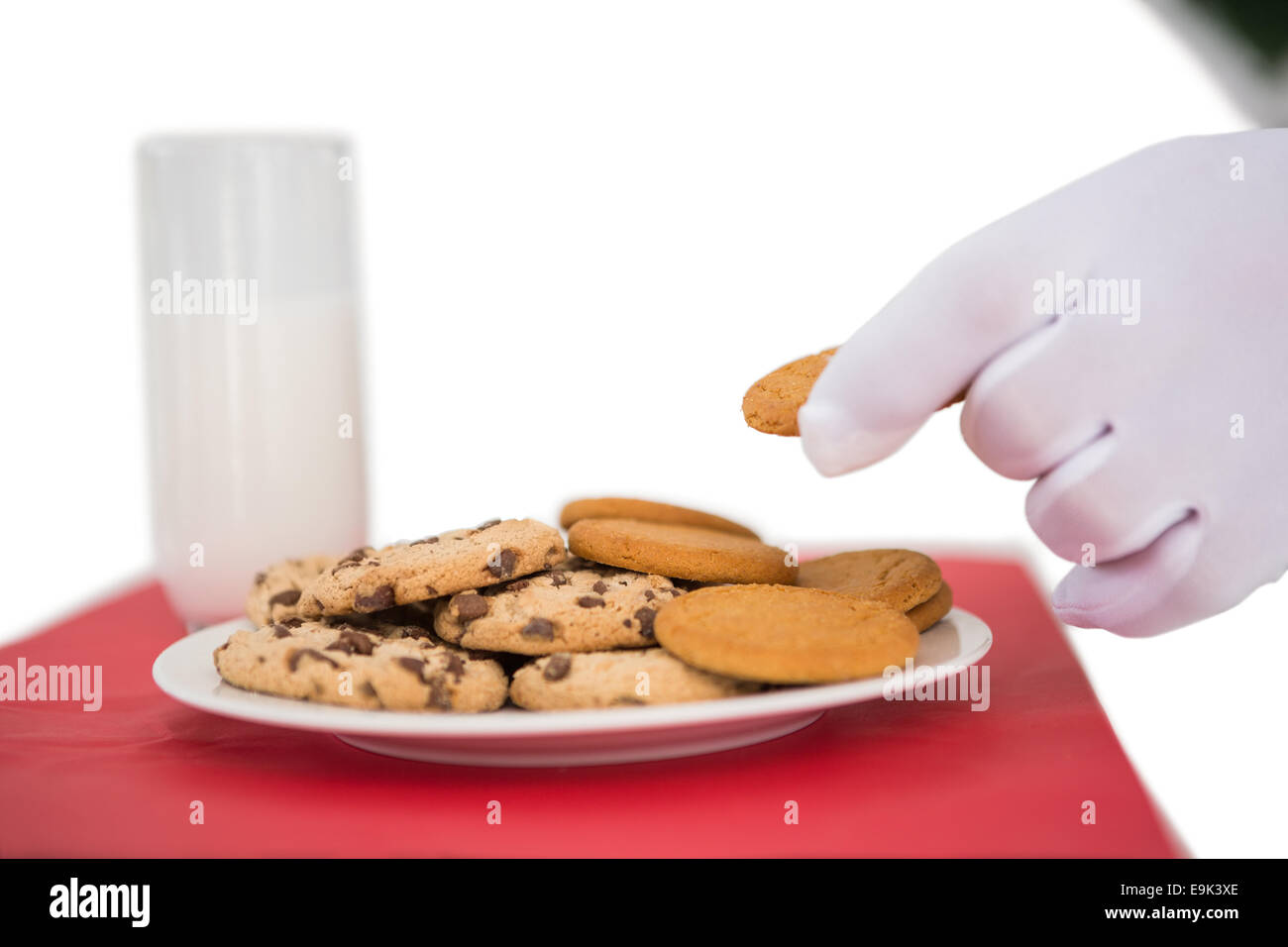 Hand taking cookie hi-res stock photography and images - Alamy