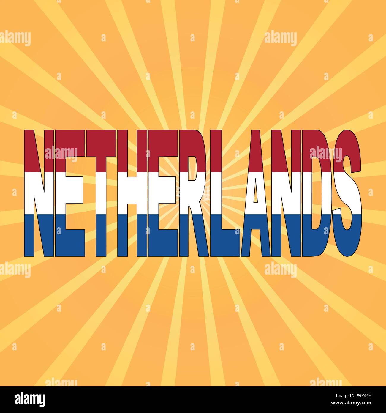 Netherlands flag Stock Vector Images - Alamy