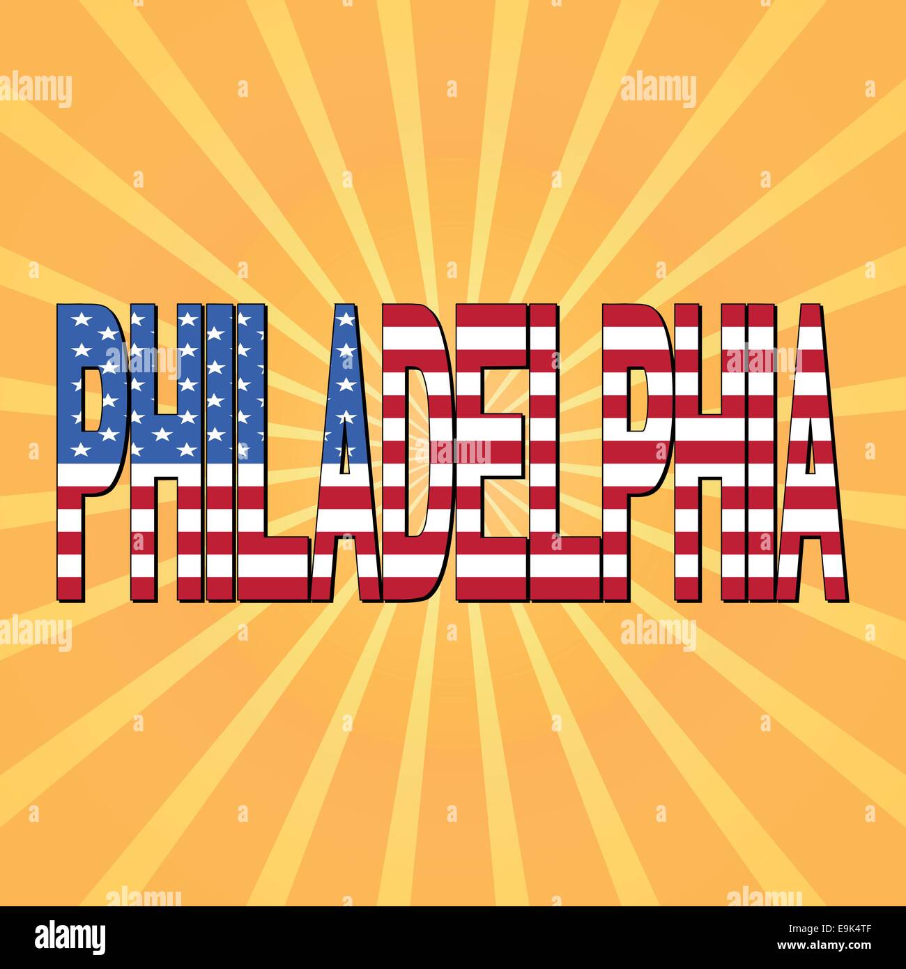 Flag Of Philadelphia Stock Vector Images - Alamy