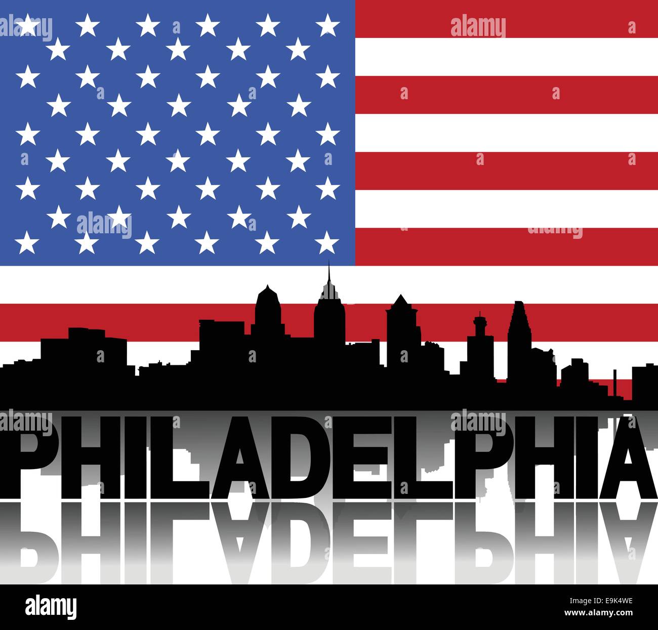 Flag of philadelphia Stock Vector Images - Alamy