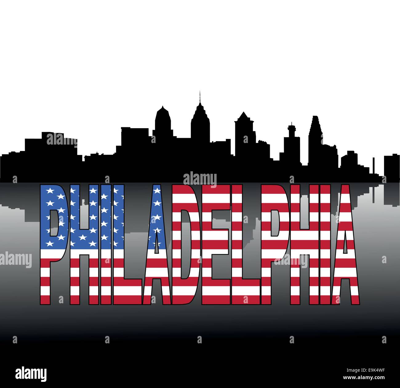 Flag of philadelphia city Stock Vector Images - Alamy