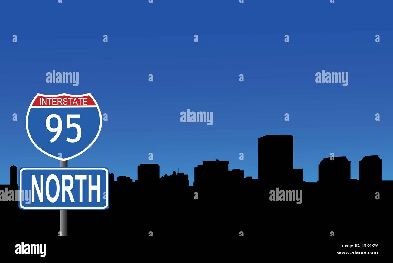 Interstate sign Stock Vector Images - Alamy