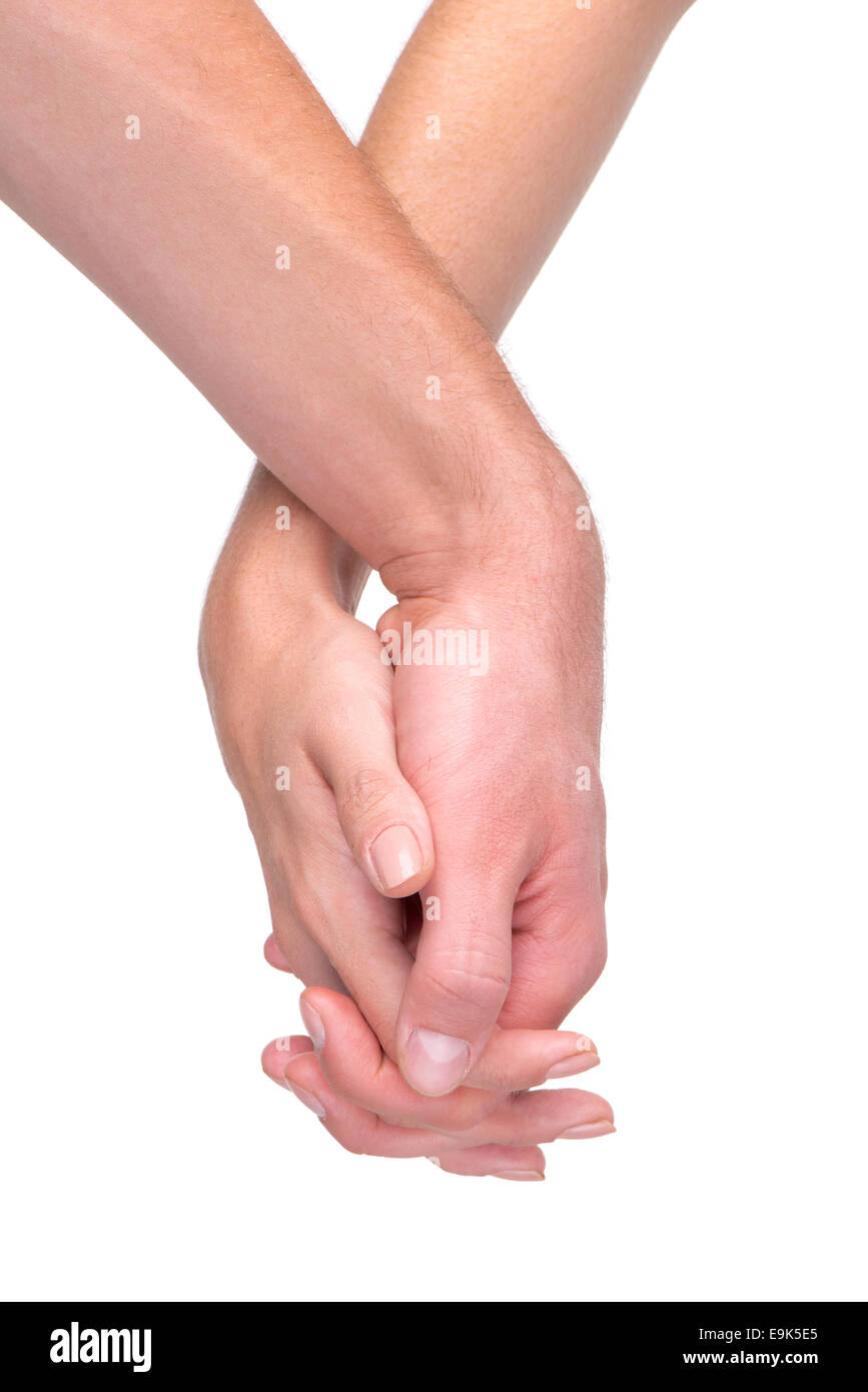 Hand in hand Stock Photo - Alamy