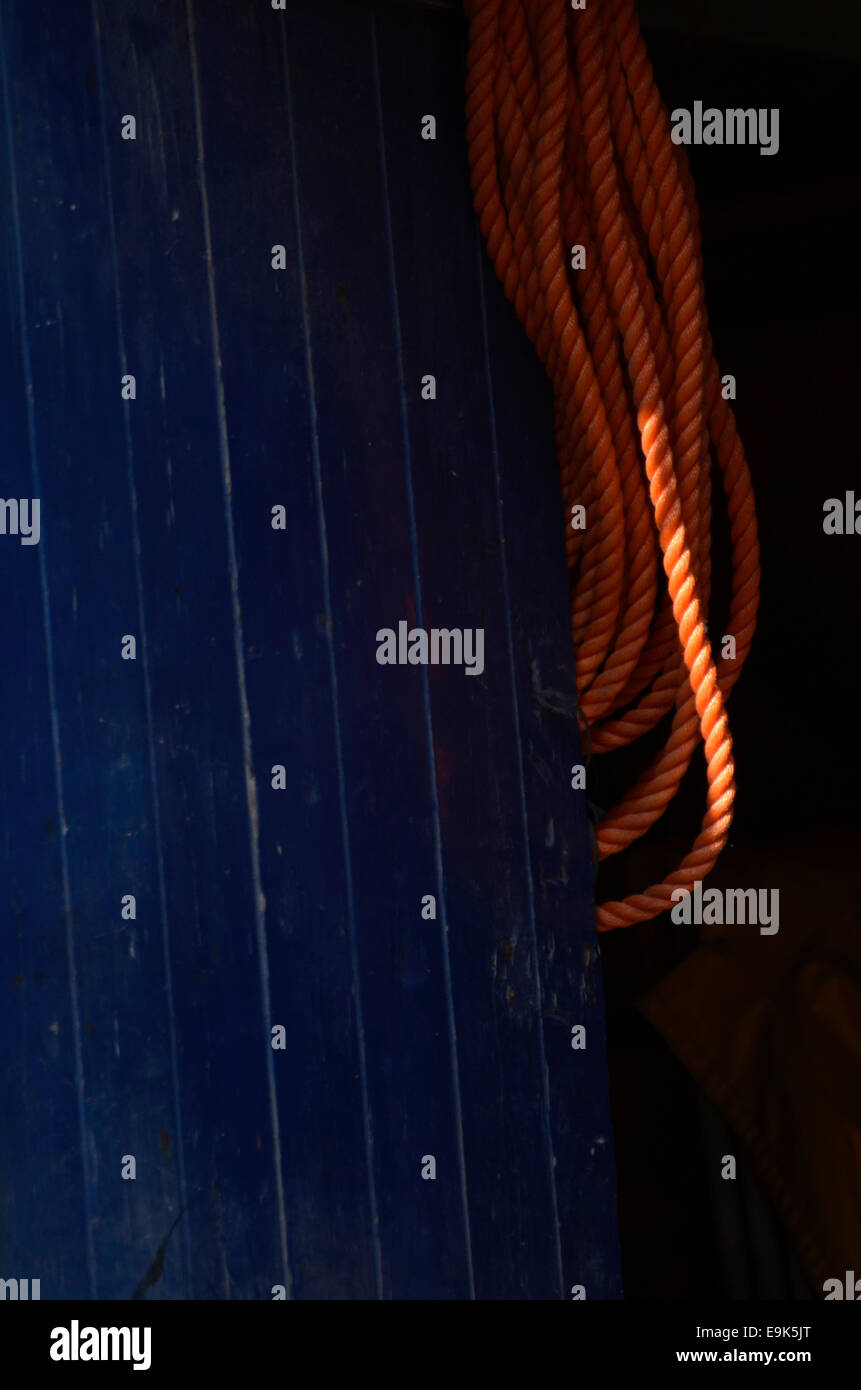 rope hanging on door Stock Photo - Alamy