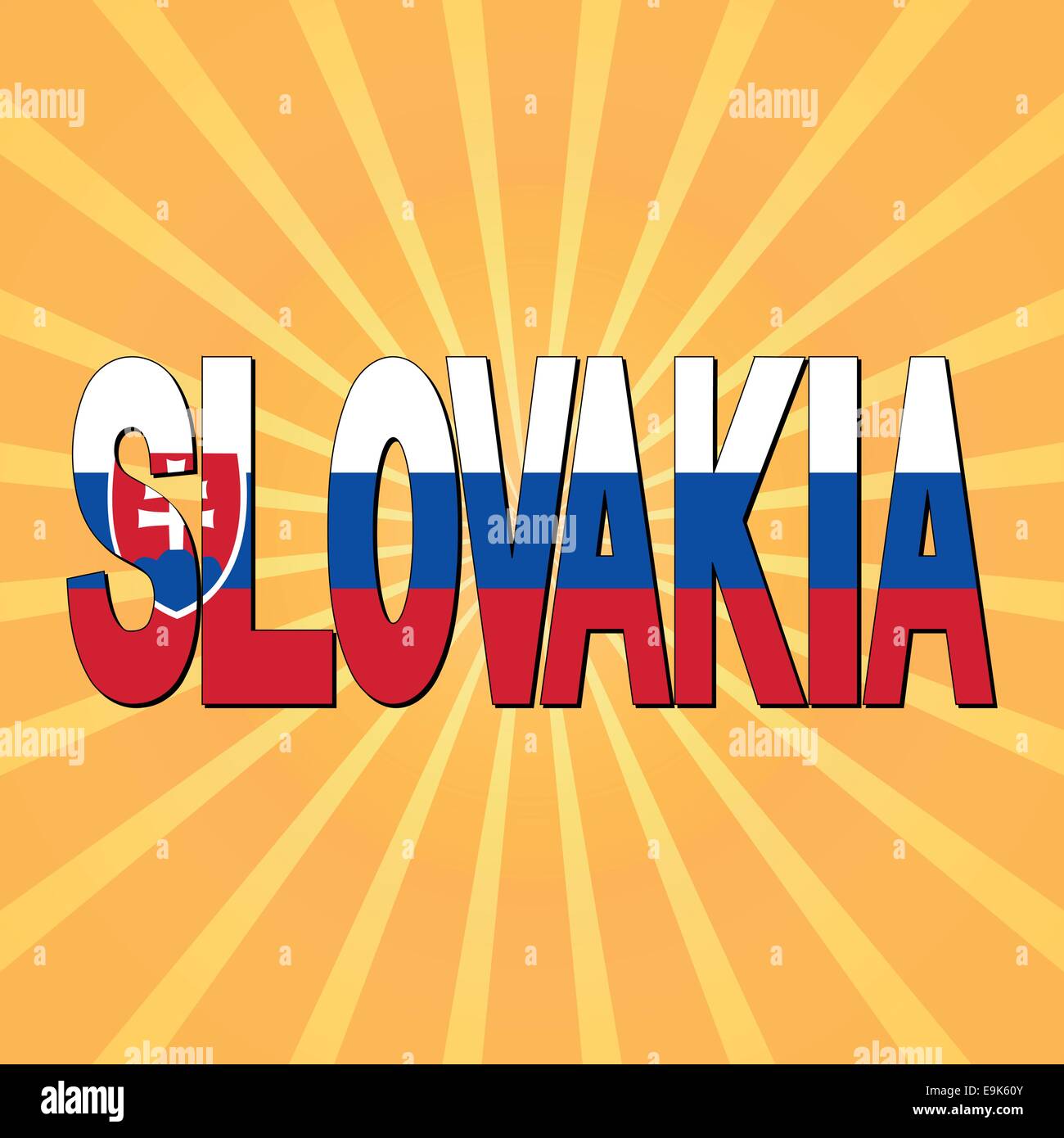Slovakia flag Stock Vector Images - Alamy