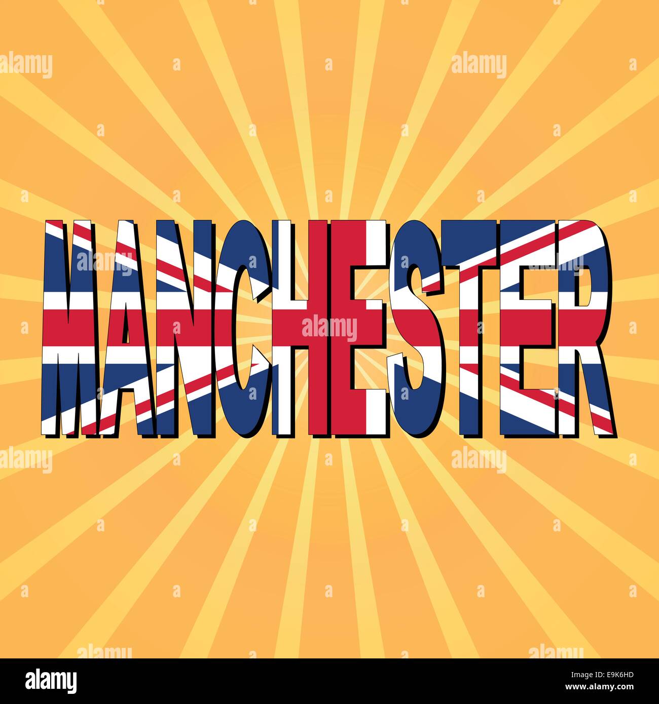Manchester city flag Stock Vector Images - Alamy