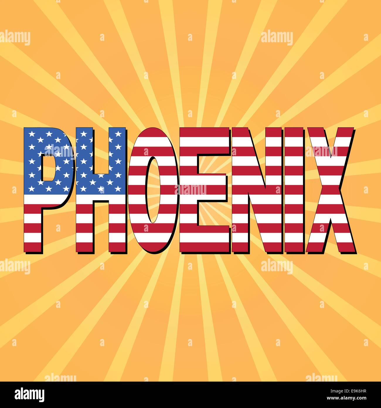 Phoenix sun Stock Vector Images - Alamy