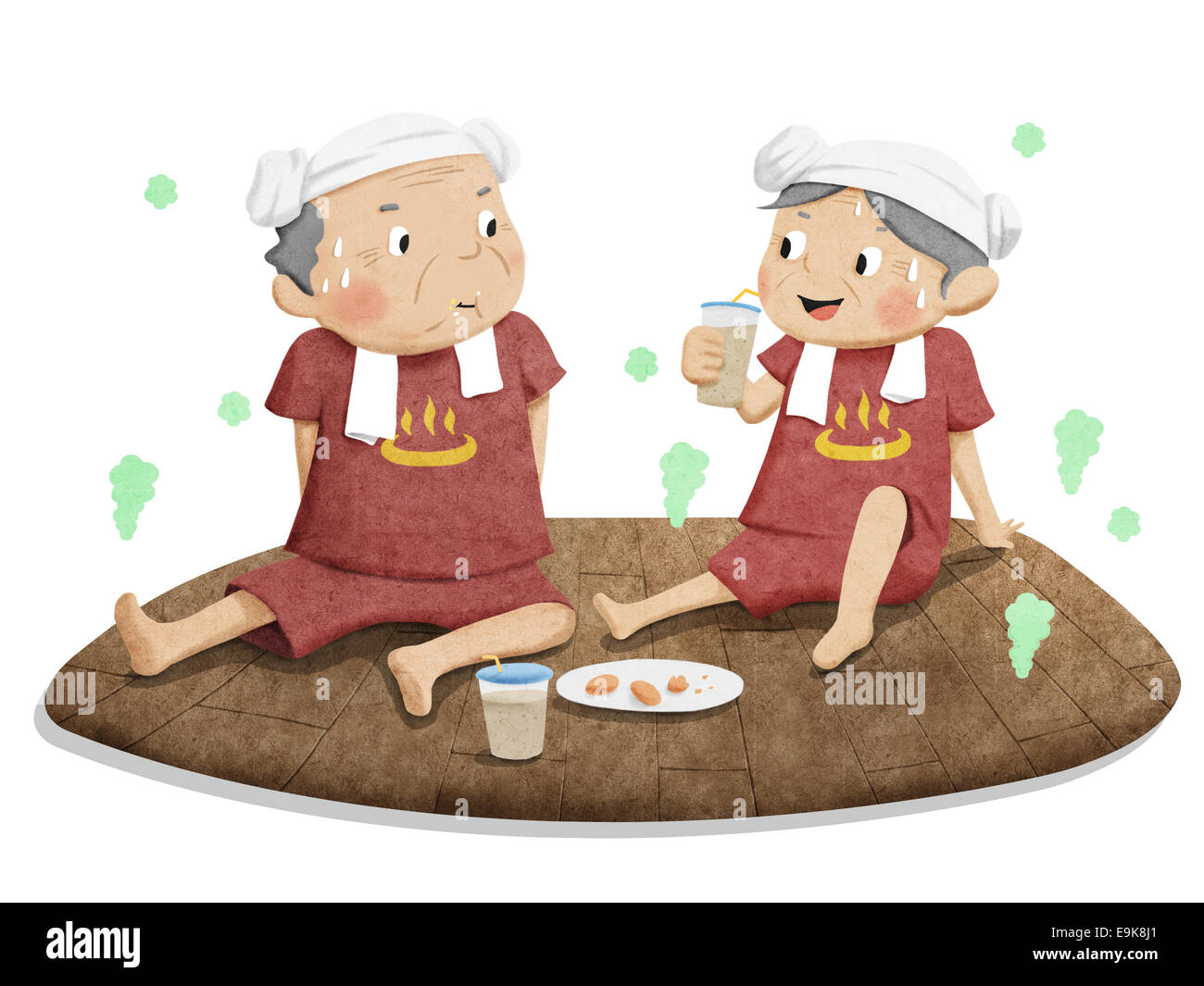 Happy Senior Life Stock Photo - Alamy