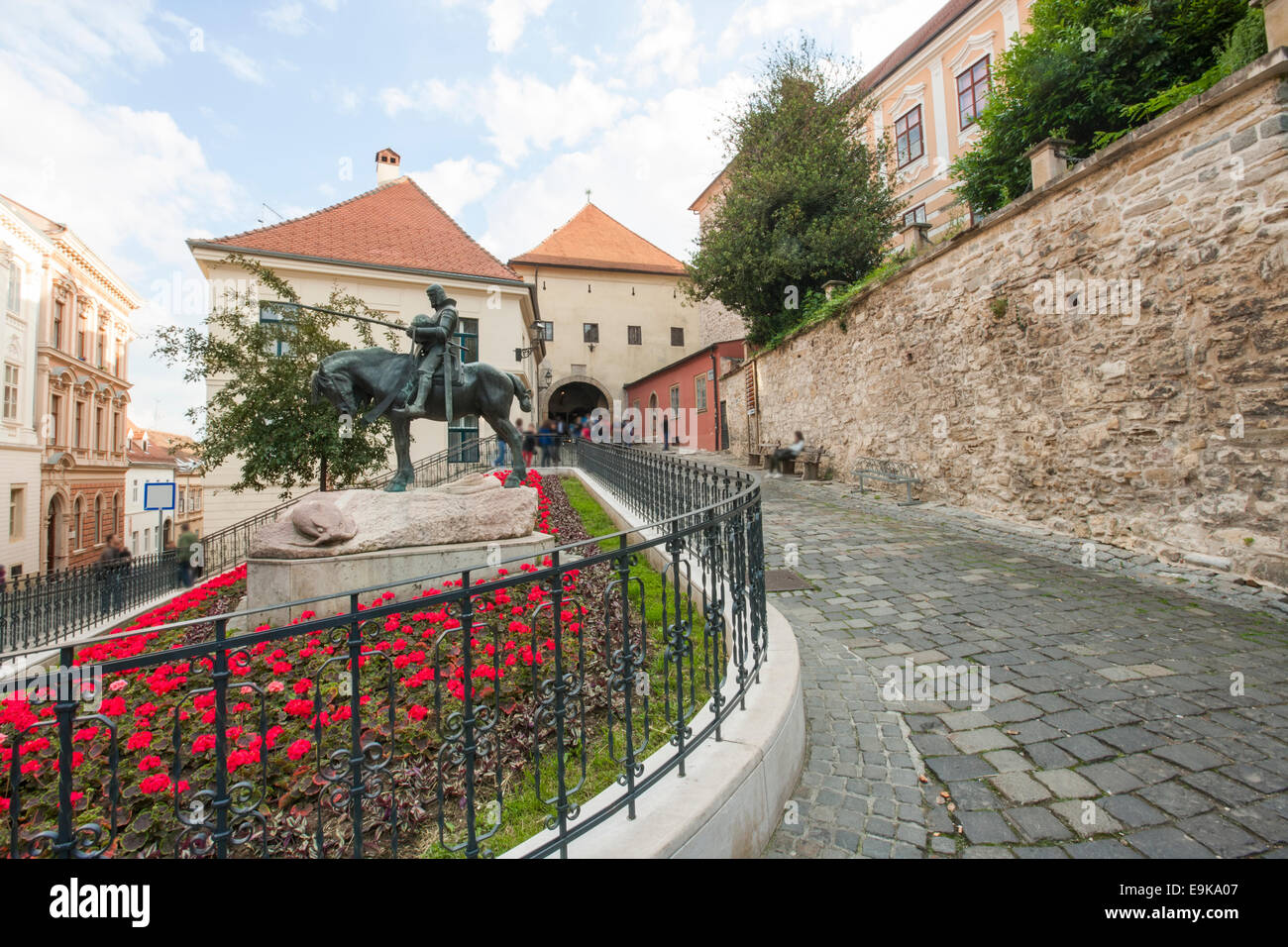 St George and the Dragon Statue, Zagreb, Croatia Stock Photo - Alamy