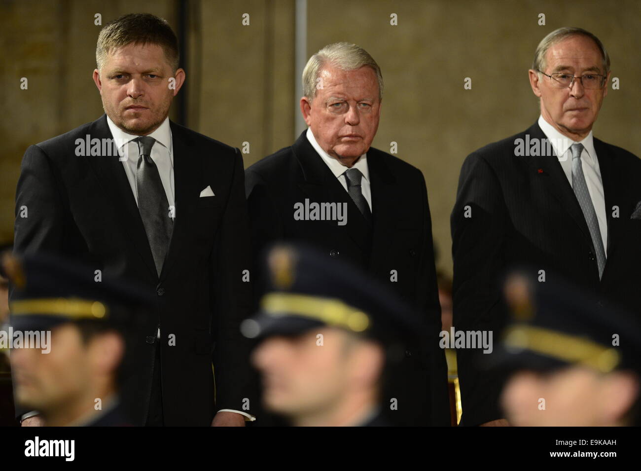 Prague, Czech Republic. 28th Oct, 2014. Czech President Milos Zeman ...