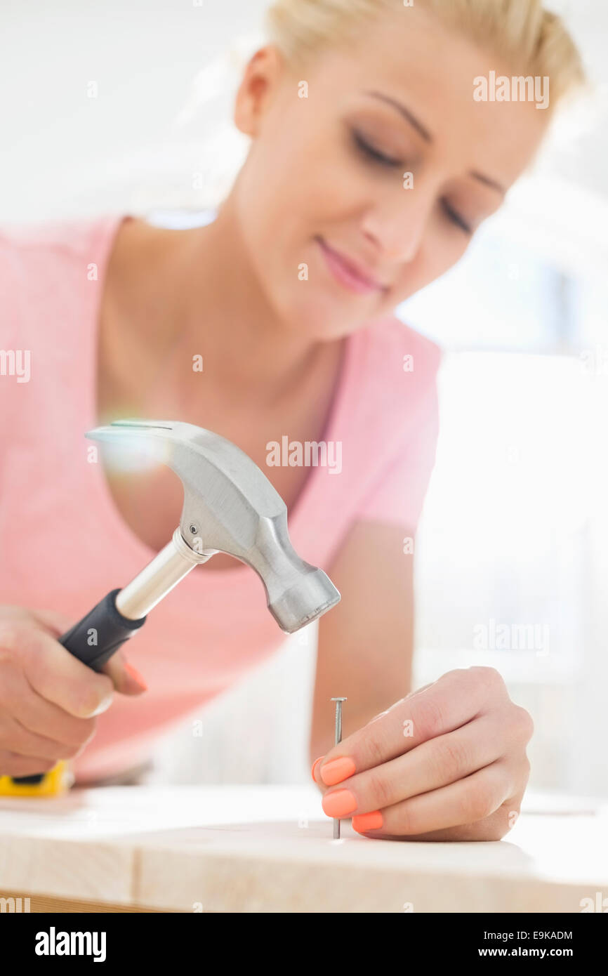 Nailing hi-res stock photography and images - Alamy