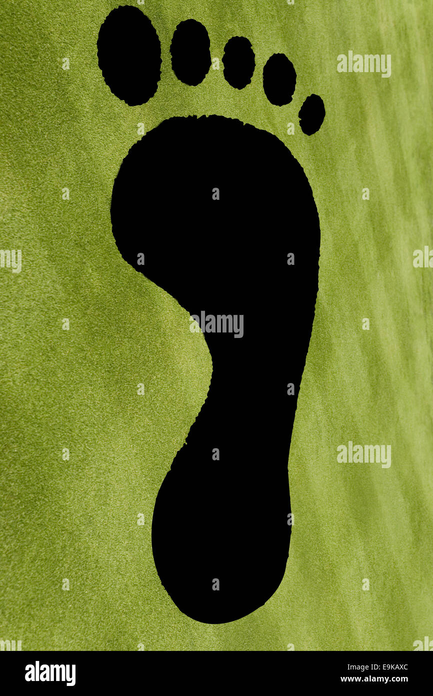 Footprint grass green hi-res stock photography and images - Alamy