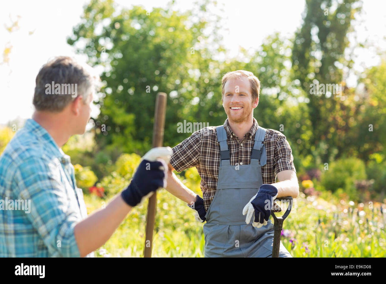 Talking to plants hi-res stock photography and images - Alamy