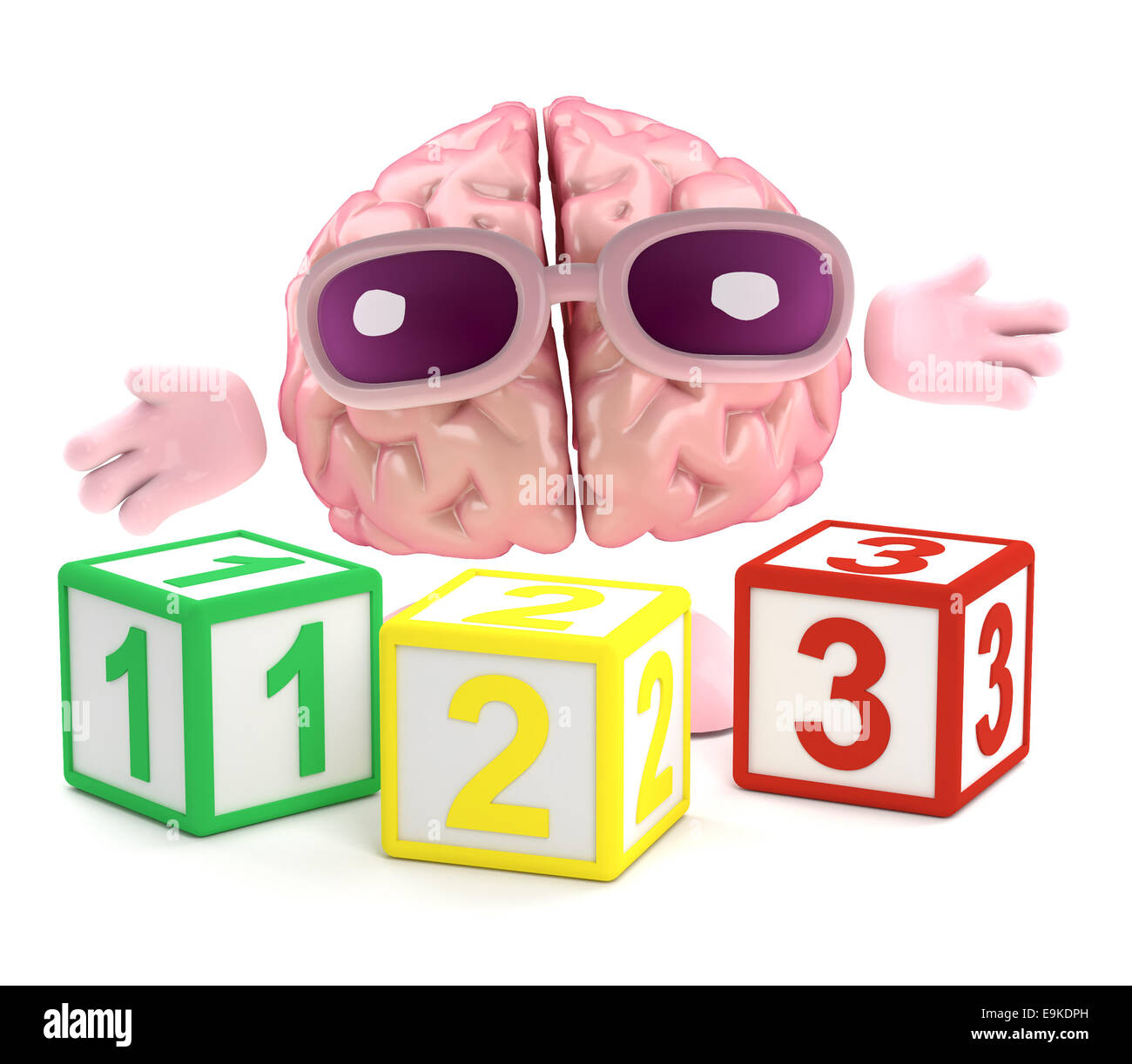 Wooden counting blocks hi-res stock photography and images - Alamy