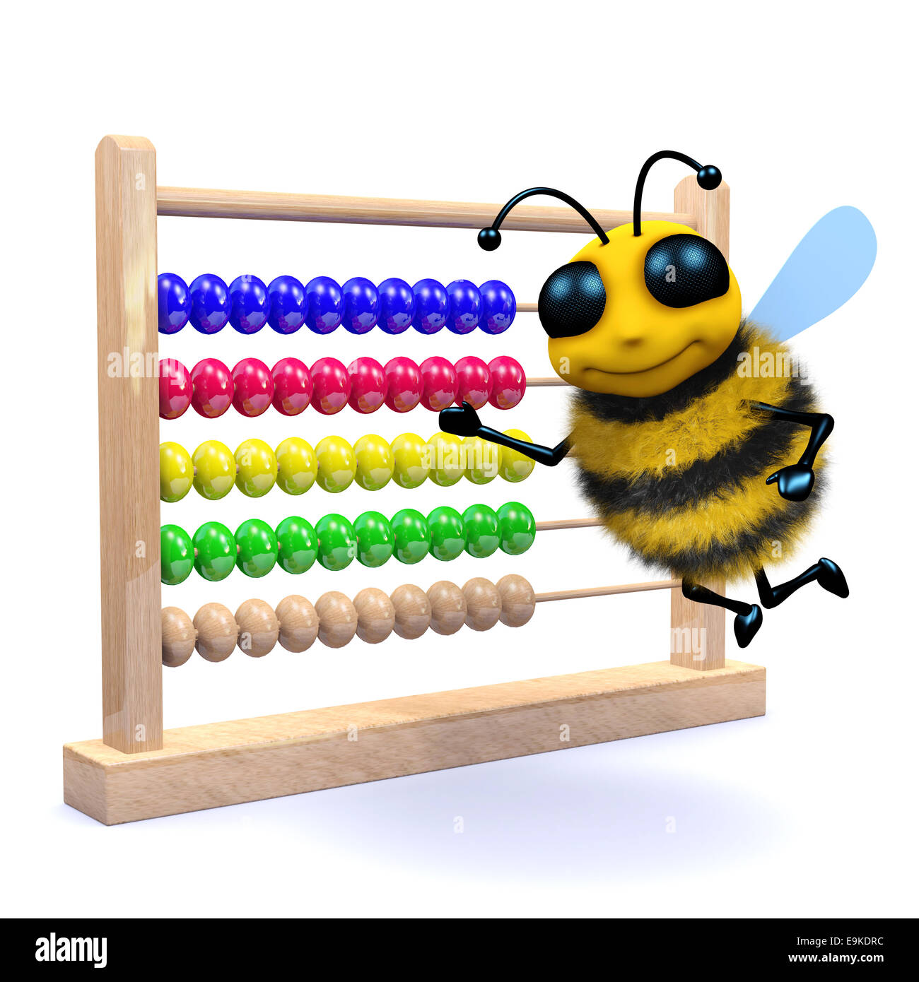 3d render cute honey bee hi-res stock photography and images - Alamy