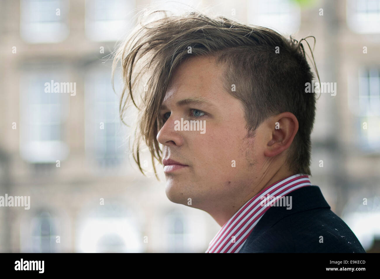 Poet Luke Wright appears at the Edinburgh International Book Festival ...