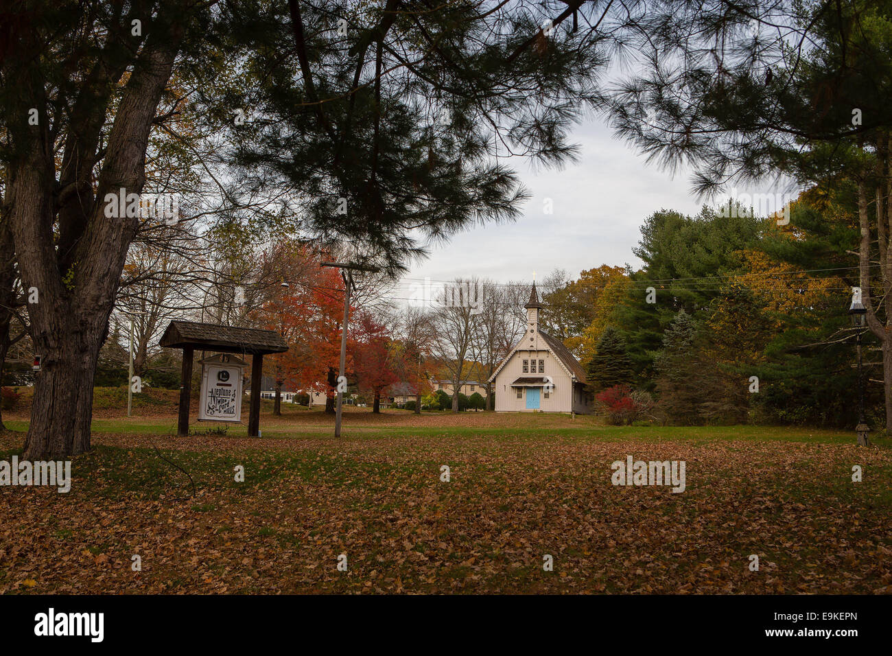 The village of Johnsonville, Connecticut, will go under the hammer 16 ...