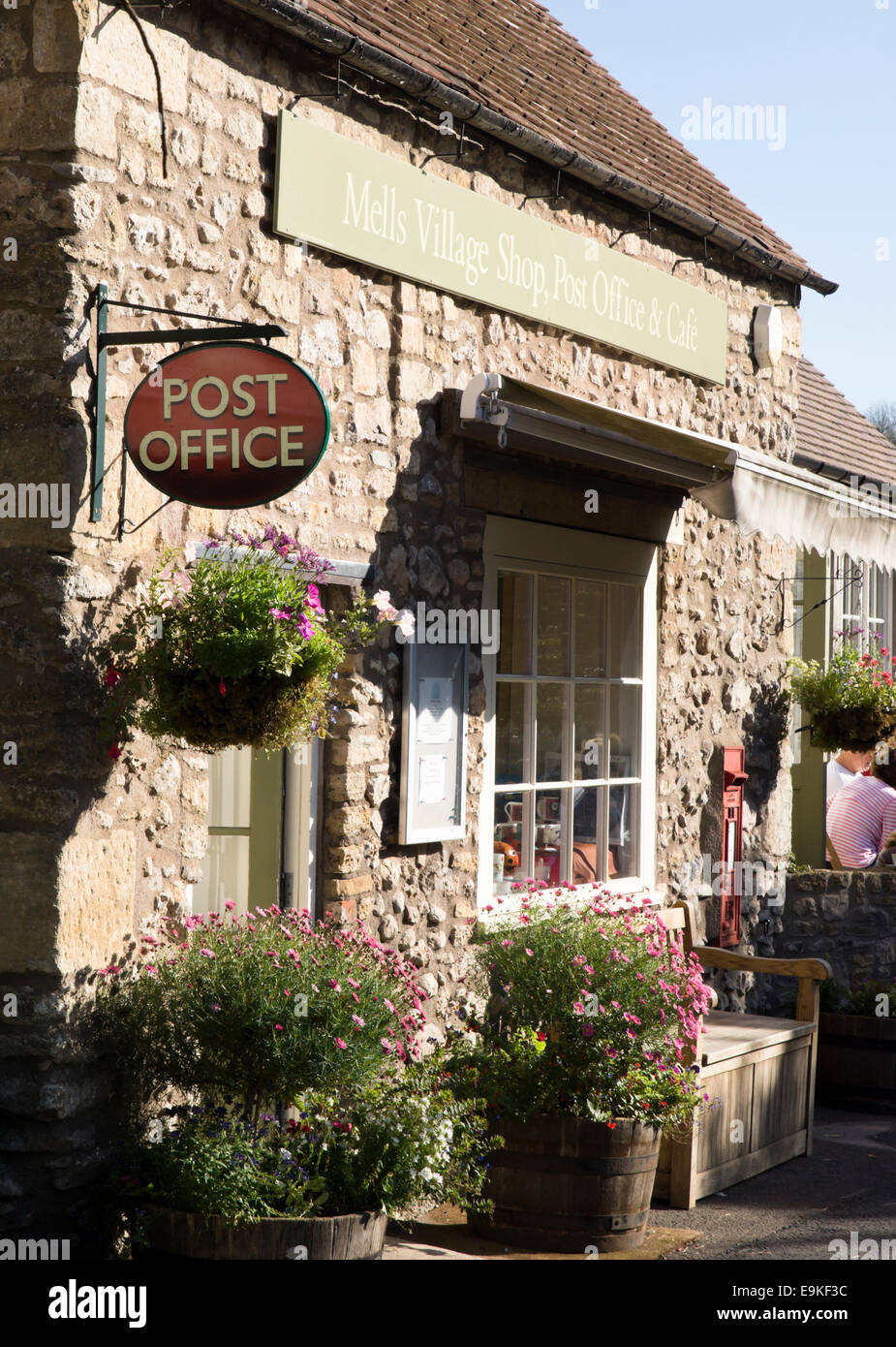Mells a village in the Somerset Countryside England UK Village shop ...