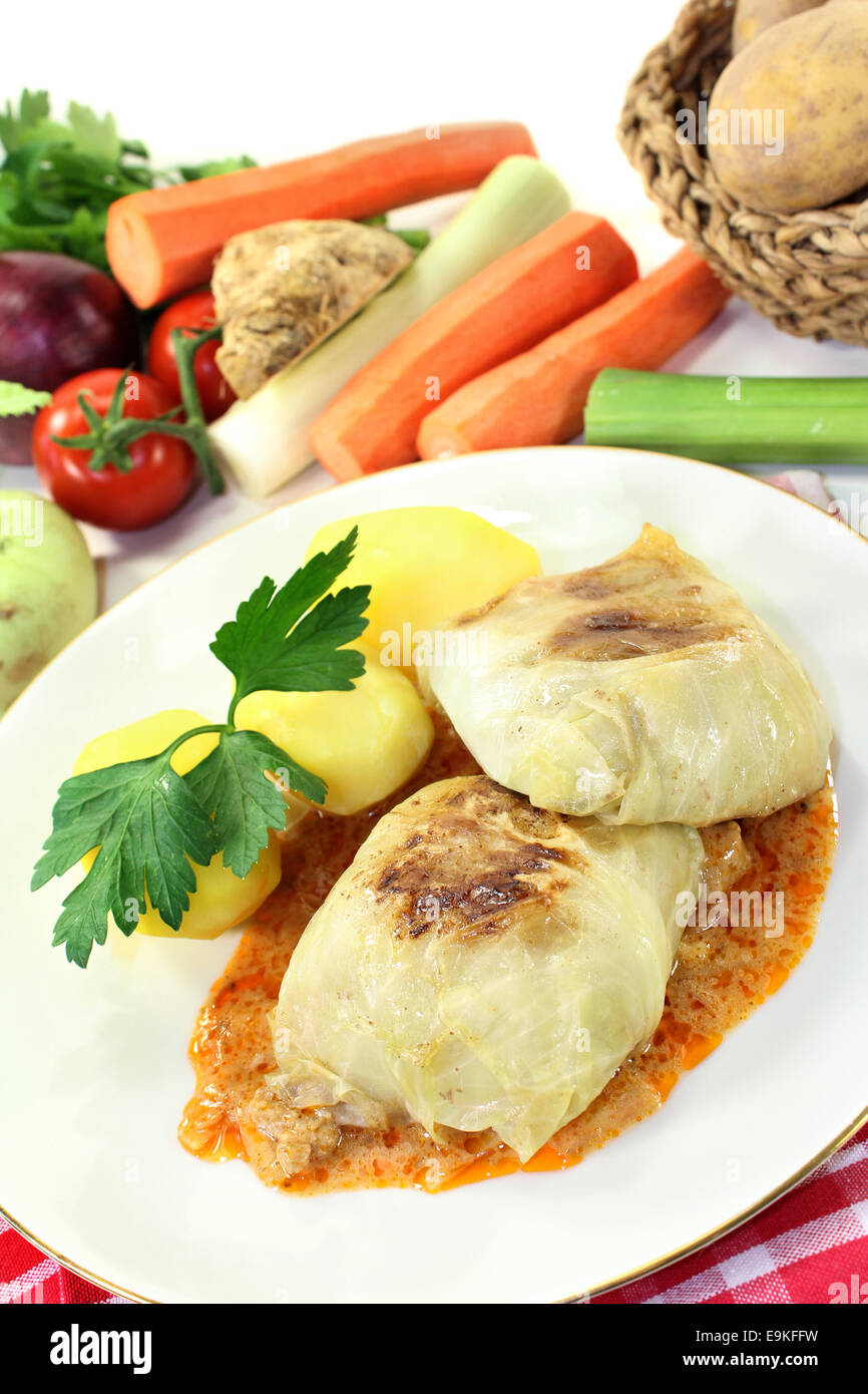 Cooked cabbage rolls hi-res stock photography and images - Alamy