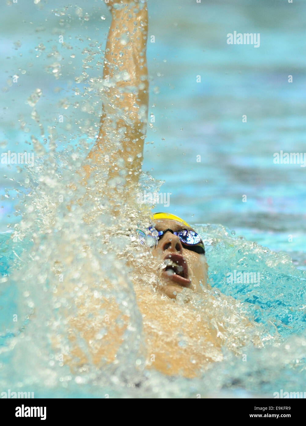 Tokyo, Japan. 29th Oct, 2014. Mitchell Larkin of Australia competes ...