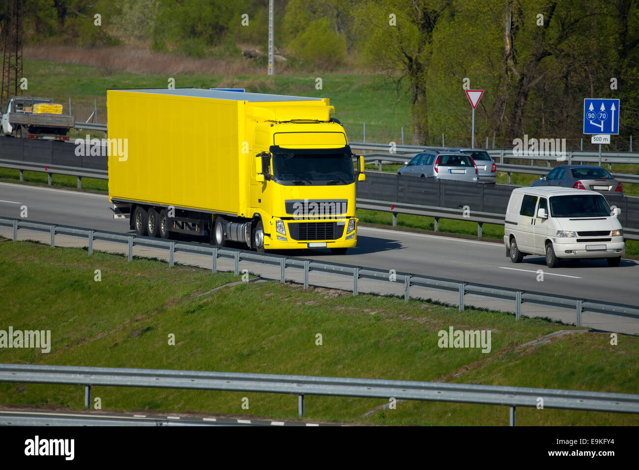 Truck lorry cargo road hi-res stock photography and images - Alamy