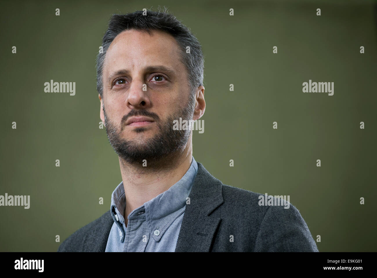 British novelist and poet Adam Foulds appears at the Edinburgh ...