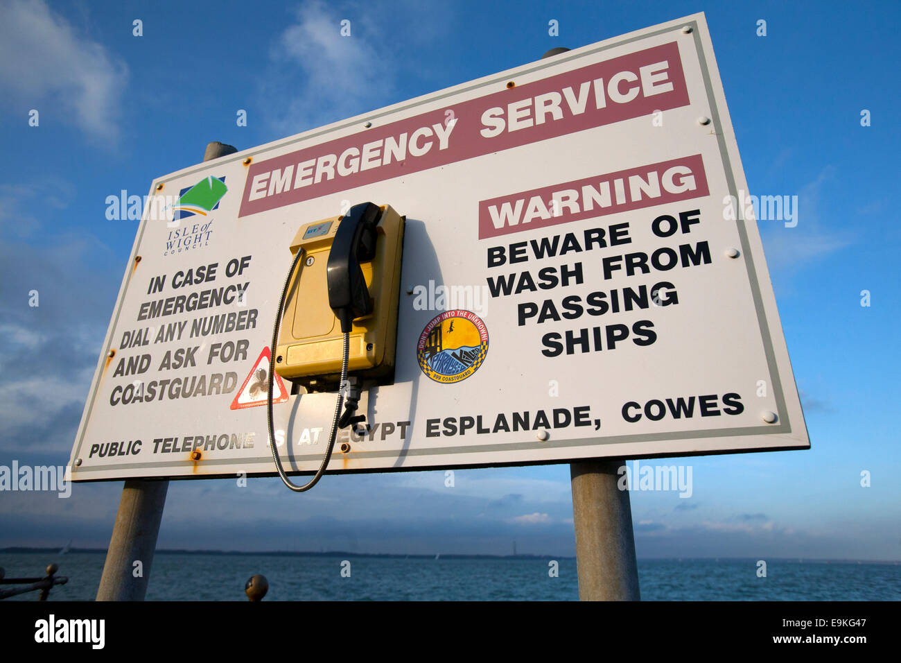 Emergency lifeboat call sign hi-res stock photography and images - Alamy