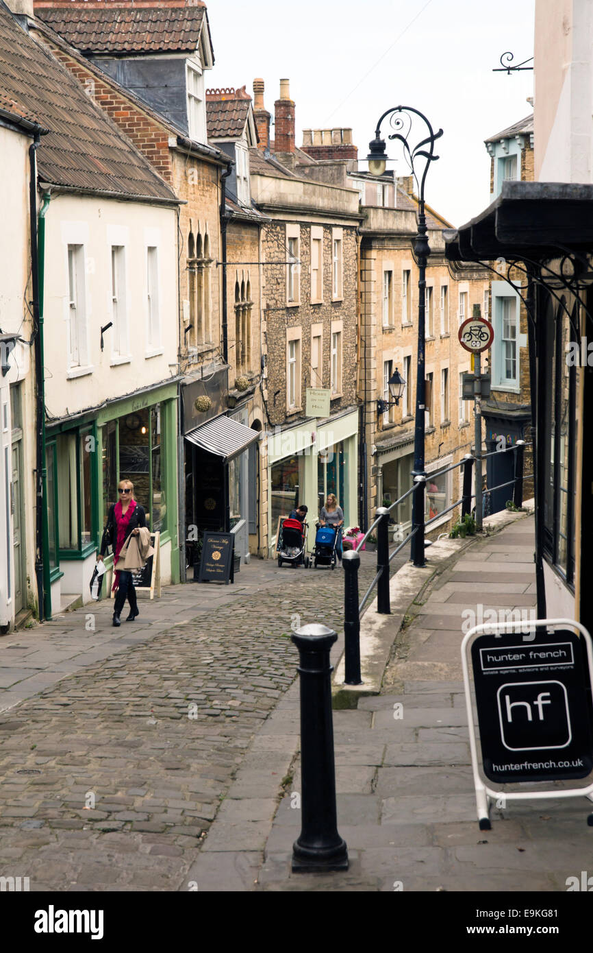Frome a small town in Somerset England Catherine Hill Stock Photo - Alamy