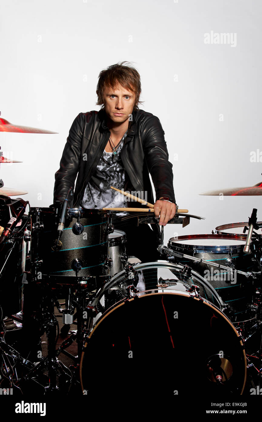 Drummer, Dom Howard of Muse Stock Photo - Alamy