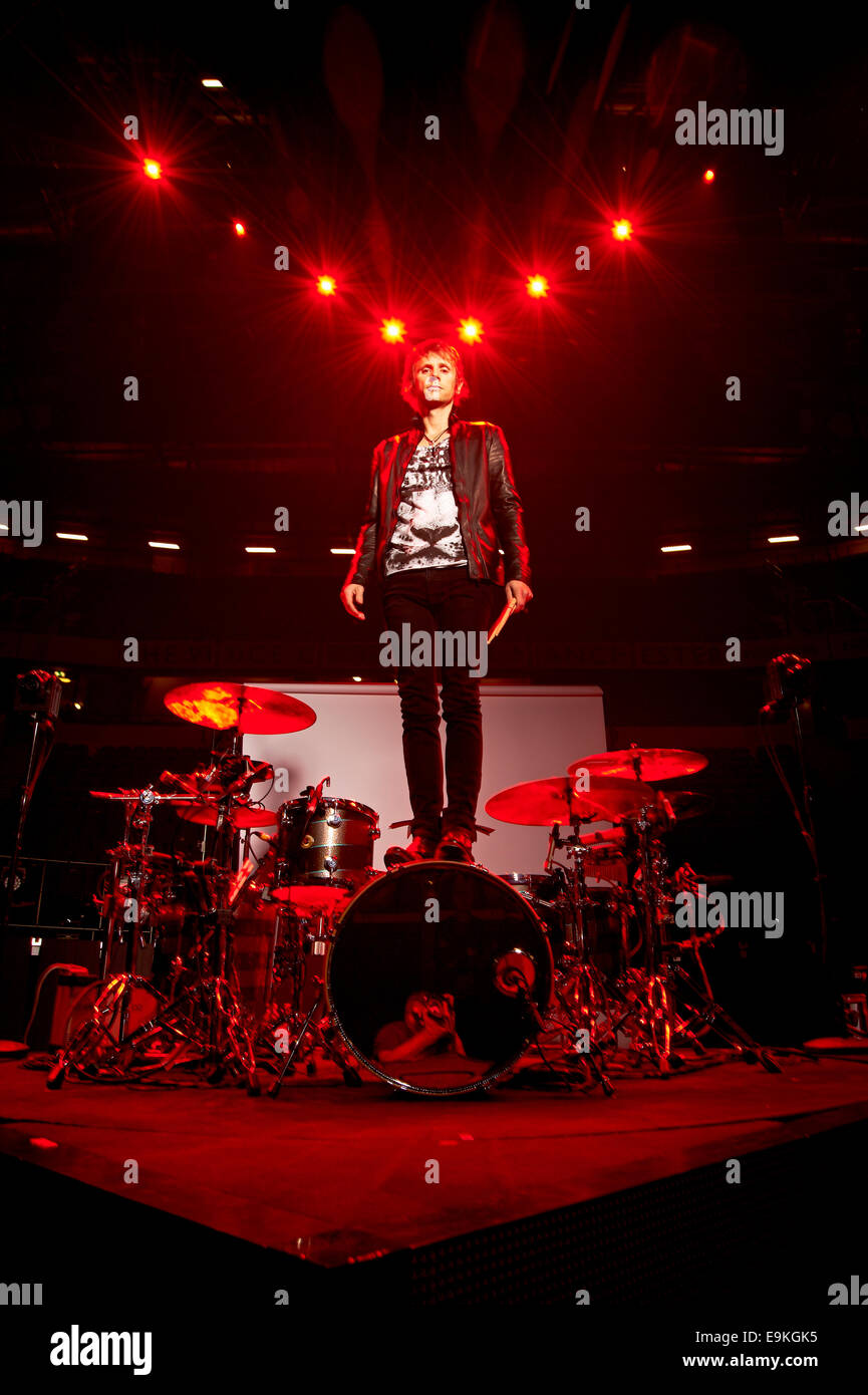 Drummer, Dom Howard of Muse Stock Photo - Alamy