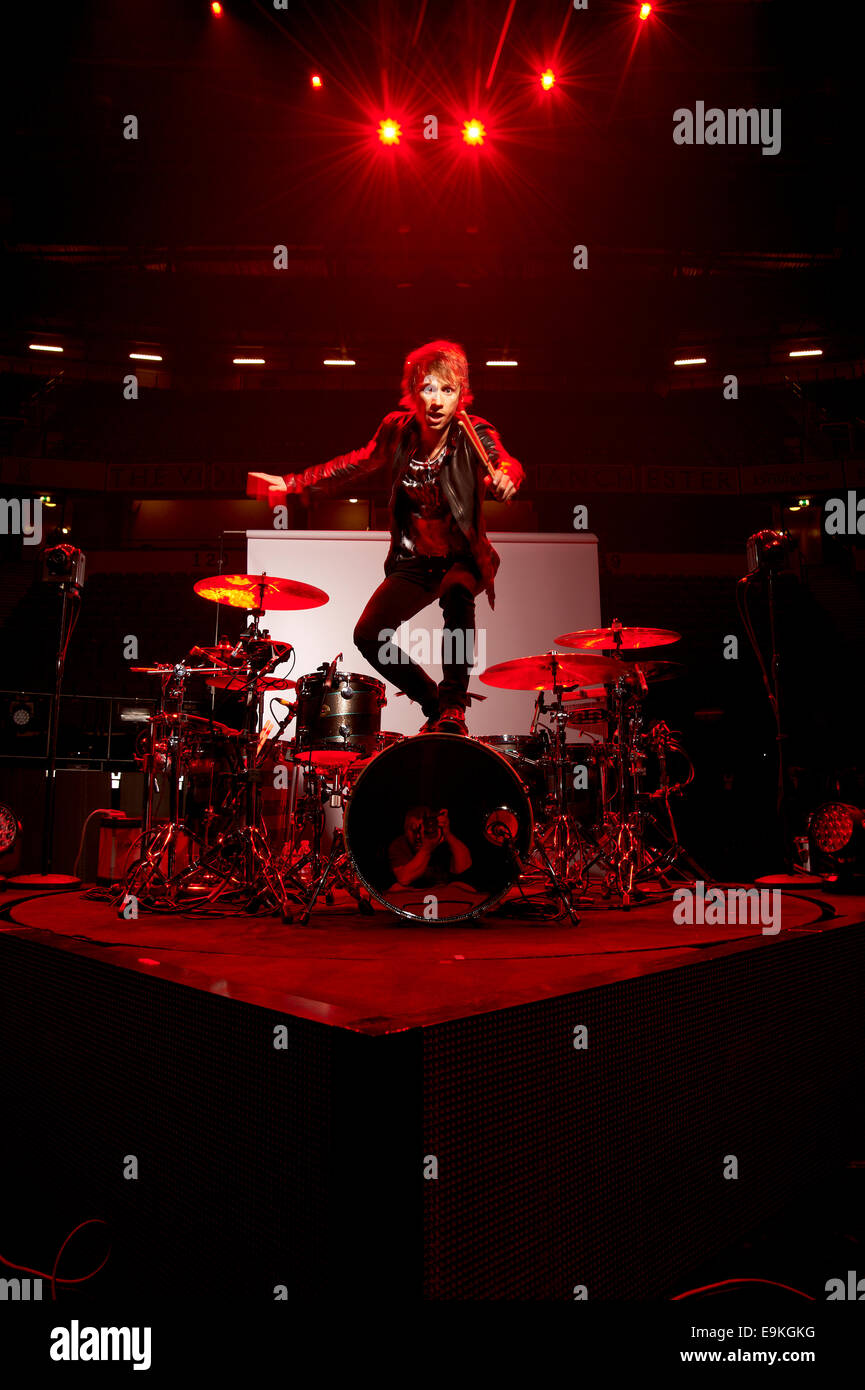 Drummer, Dom Howard of Muse Stock Photo - Alamy